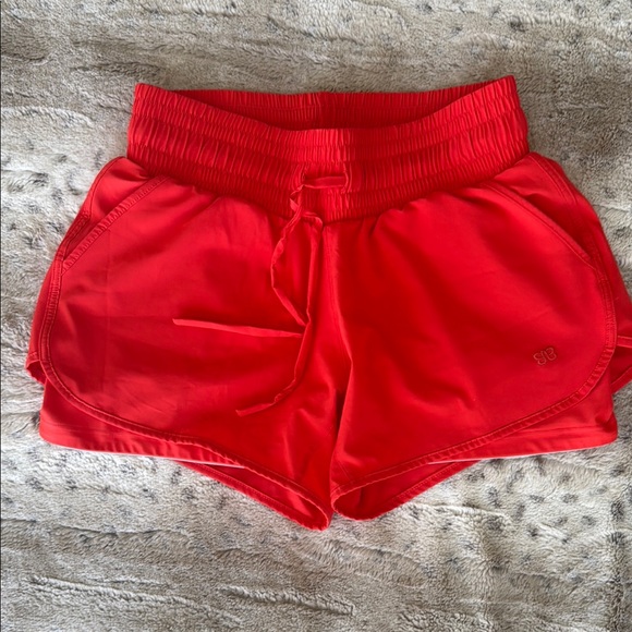 Albion Fit | Shorts | Albion Fit Lunge Shorts Red Athletic Shorts For ...